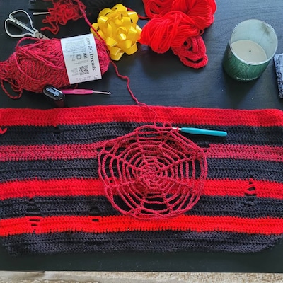 Crochet Pentagram Top, Crochet Halter Top, Crochet Crop Top, Goth ...