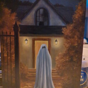 PRINT a Girl & Her Ghost 1140 - Etsy