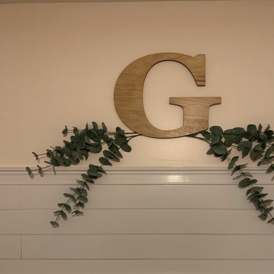 Wood Letter, Large Letters for Crafts, Letter Wall Decor, Capital ...