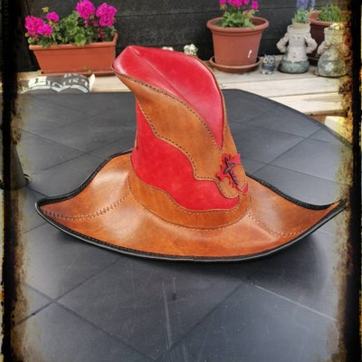 Leather Hat Pattern PDF the Vampire Lord Hat by Leatherhubpatterns - Etsy