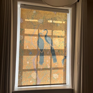 Seamless Geometric Pattern Roller Shades, Ethnic Circle Shapes Blackout ...