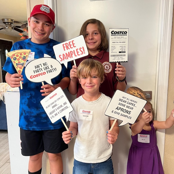 Costco Party Membership Card Template (editable) – Extra Large Photo ...