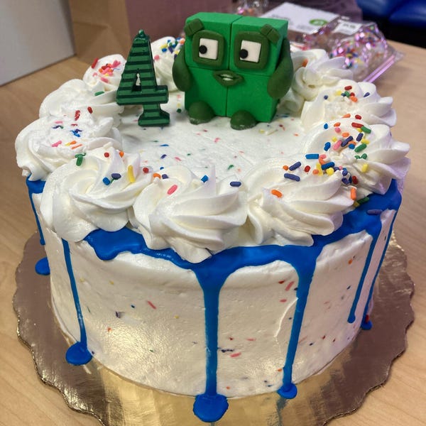 Numberblocks, Edible Numberblocks, Fondant Numberblocks, Numberblocks ...