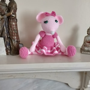 PATTERN Ballerina-mouse Crochet Pattern, Amigurumi Pattern, Crochet ...
