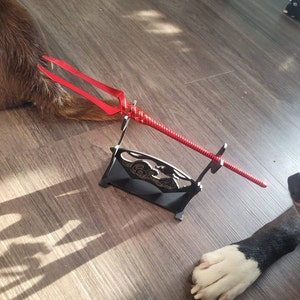 Luminous Glitchpop Knife Full Scale Handmade Metal Glitchpop Dagger ...