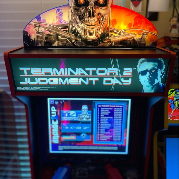 Arcade 1up Terminator Topper - Etsy
