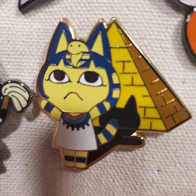 Animal Islander Ankha Hard Enamel Pin Gift - Etsy