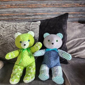 Memory Bear Pattern Easy 14 Sewing Pattern Simple Bear Pattern Sewing ...