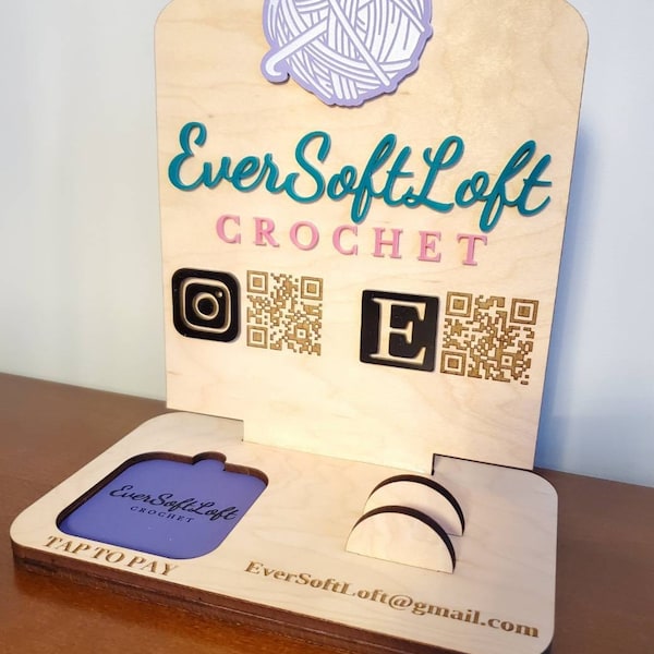 Signs for Craft Shows/vendors Markets - Social Media QR Code - Branding ...