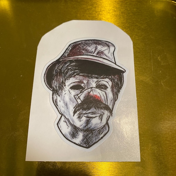 Jeepers Creepers Silhouette Sticker - Etsy