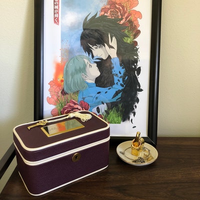 Floral Anime Inspired Art Print - Etsy