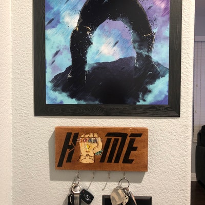 Marvel Avengers Inspired Infinity Gauntlet Key Rack Key/mask - Etsy