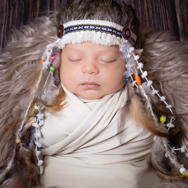 Native American Indian Inspired Props, Feather Crowns, Headdress ...