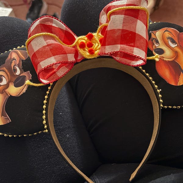 Lady and the Tramp Inspired Head Band/ears - Etsy