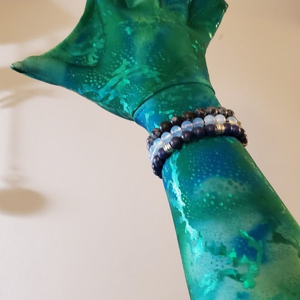 Seascape Webbed Gloves - Etsy