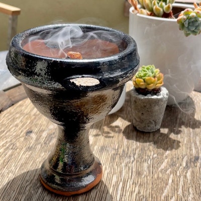 Copal Incense Burner 2 popoxcomitl - Etsy