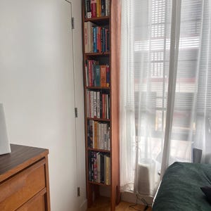 Handmade Tall Curved Bookshelf - Etsy