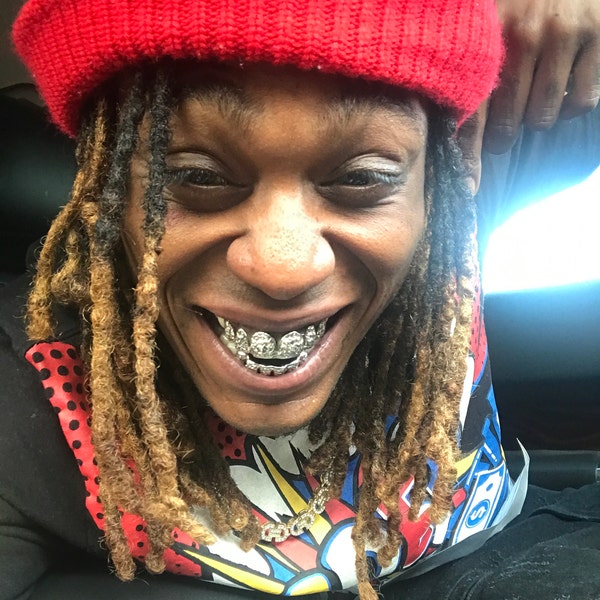 925 Sterling Silver Princess Diamond Cut Custom Fit Handmade Real Grill ...