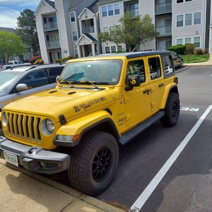 Alien Hand Wave Peace for Jeep Side Mirrors Wave Decal Set - Etsy