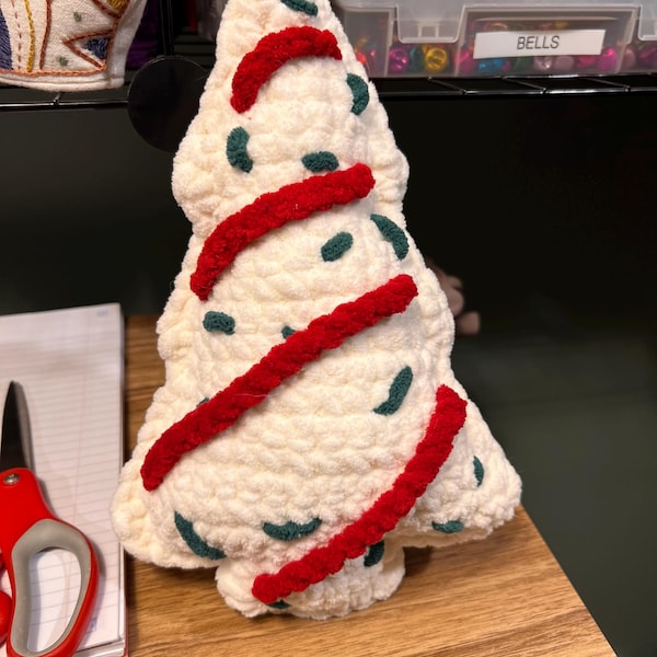 Christmas Tree Cuddler Crochet Pattern by Sheepish Stitches | Christmas ...