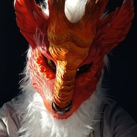 MADE TO ORDER Cyborg Mask With Monocle Azulejo Ceramic Effect Cyberpunk ...