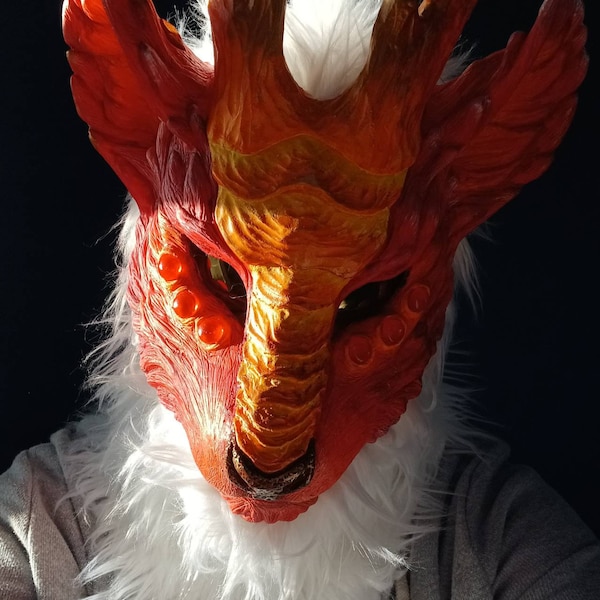 READY TO SHIP - Egyptian God Thoth Mask Fantasy Larp Pagan Wicca Pagan ...