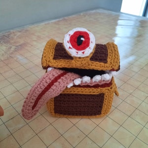 Mimic Chest Crochet Amigurumi Pattern - Etsy
