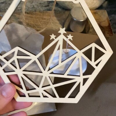 Geometric Velaris Wooden Wall Art, Velaris, Night Court, ACOTAR, ACOWAR ...