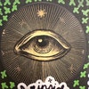 Golden Eye Vinyl Sticker All Seeing Eye Vinyl Sticker Celestial Sticker ...