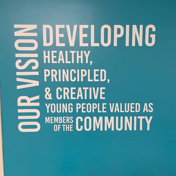 Custom Business Mission or Vision Statement Vinyl Decal - Create Your ...