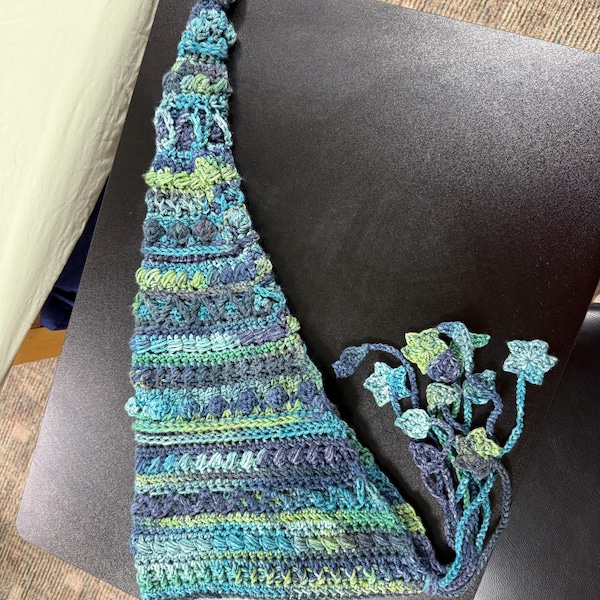 Crochet Pixie Hood Pattern - Fable Pixie Hood Crochet Pattern With Star ...