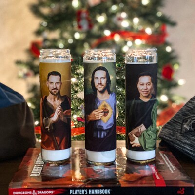 Saint Travis Willingham D&D Muse Prayer Candle - Etsy