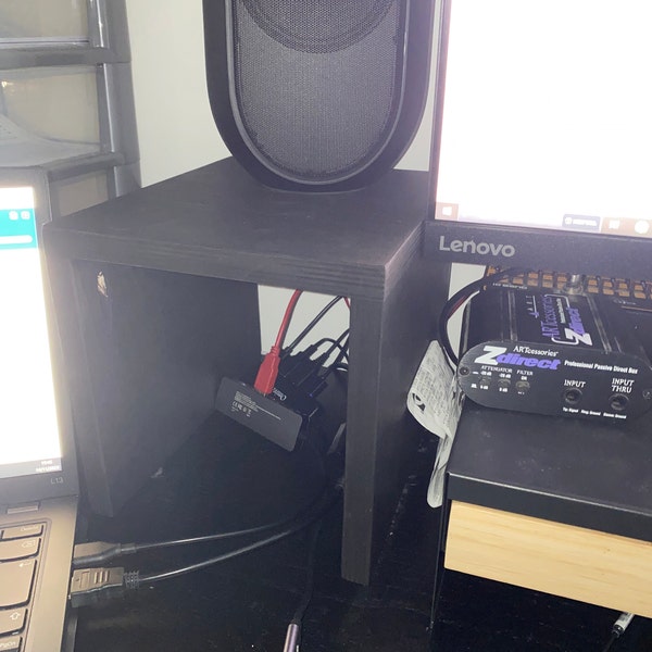 Studio Monitor Riser - Elevate Speakers to Ear-level - Etsy