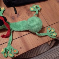 Splat Frog Crochet Amigurumi Pattern, Instant Download PDF in English ...
