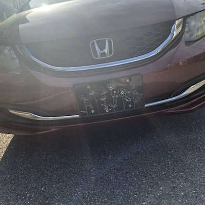 Cats Vanity License Plate Funny Retro Inspired Cats Car Tag Gift for ...