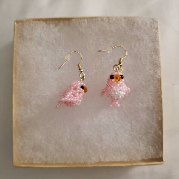 3D Mini Bird Keychain - Etsy