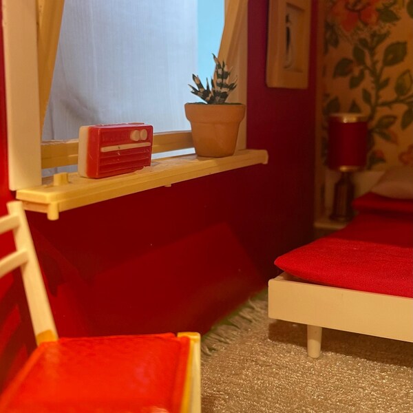 Lundby / Lerro Wooden Complete Bedroom Set - Etsy