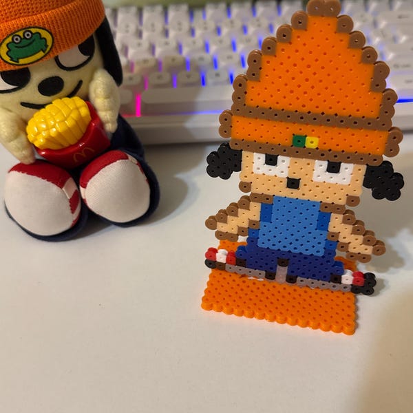 Parappa the Rapper 2 Perler Bead Sprites - Etsy