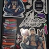 Dark Romance Book Stack Sticker, Bookish Sticker, Smut, Spicy, Kindle ...