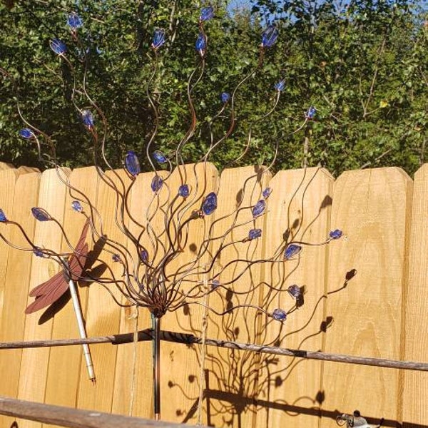 Butterfly Kinetic Balancing Garden Art Stake - Etsy