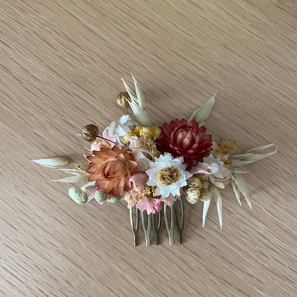 Dried Flower Multi Bud Vase Arrangement. Dried Flower Decoration ...