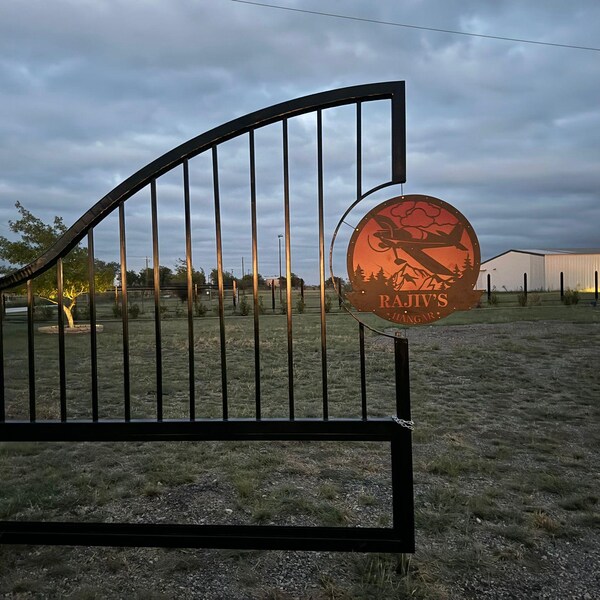 Personalized Metal Garage Sign Custom Workshop Name Sign Home Decor Car ...