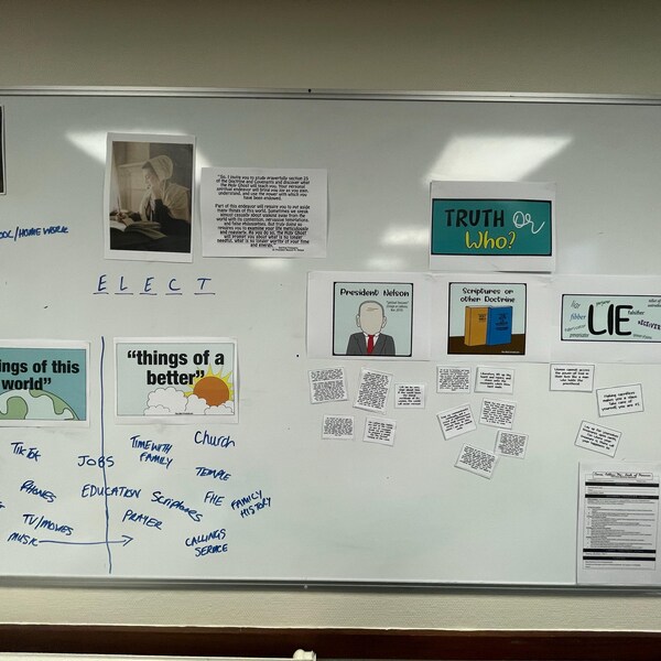 Jan 20-26, Come Follow Me 2025, LDS Coloring and Activity Book, by the ...