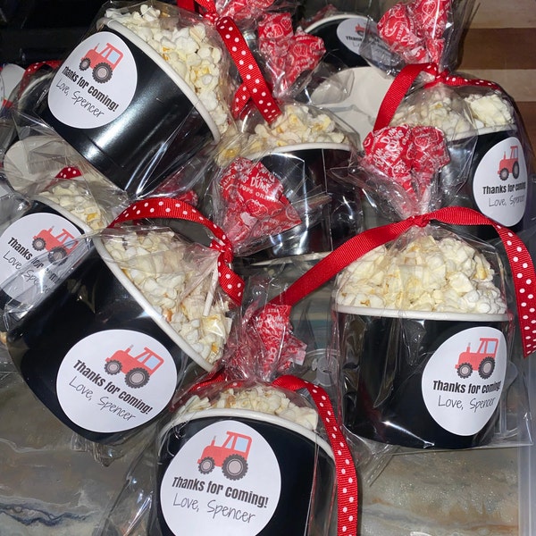 Red Tractor Stickers, First Birthday, Farm Theme, Farm Stickers ...