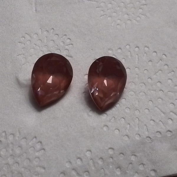 1pc 20x30mm Faceted Pear Crystal Stones / Multiple Colors! / Crystal ...