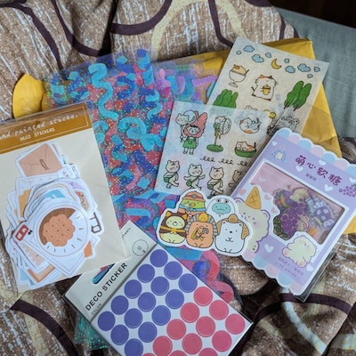 Polco Decorating Stickers Holographic Photo Cards Journals Penpal ...