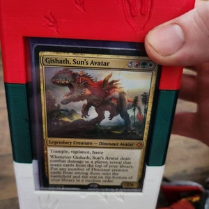Gundam Arcade Machine Themed Deck Box for MTG Commander EDH or - Etsy
