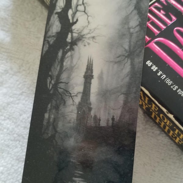 Gothic Bookmarks, Dark Crow, Witchy, Spooky Bookmark - Etsy