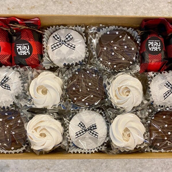Gourmet Peruvian Sweets Variety Gift Box Includes Classic Alfajores ...