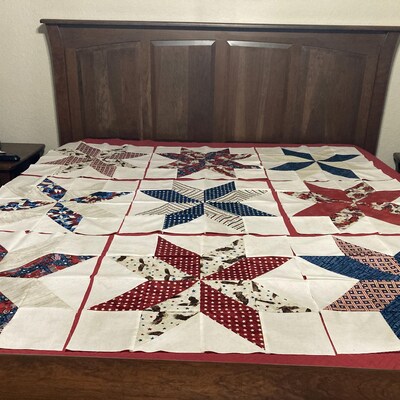 Quilt Kitmulti Window Quilt64.5 X 76.5 Dragon Fyre Block Throw Quilt ...